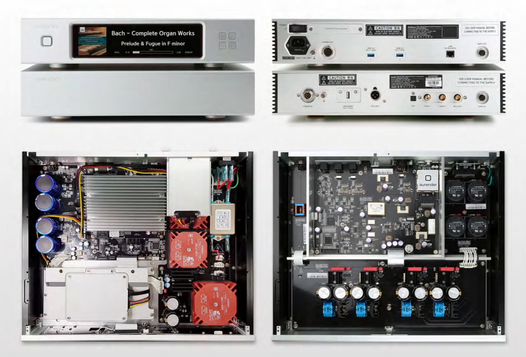 Aurender N30SA Reference Server/Streamer, Silver - DEMO | Galen Carol Audio