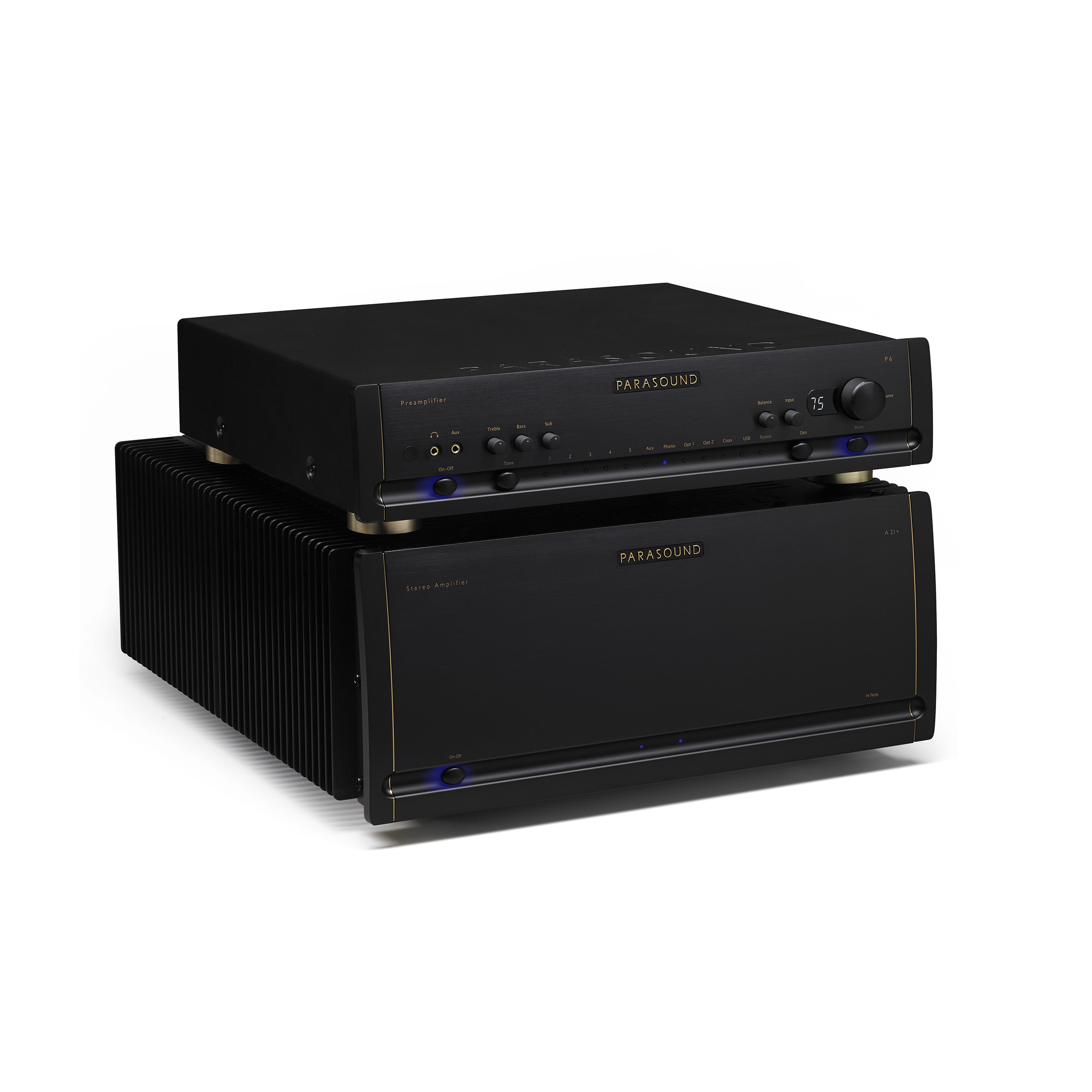 Parasound Halo A 21+ Power Amplifier | Galen Carol Audio | Galen Carol ...